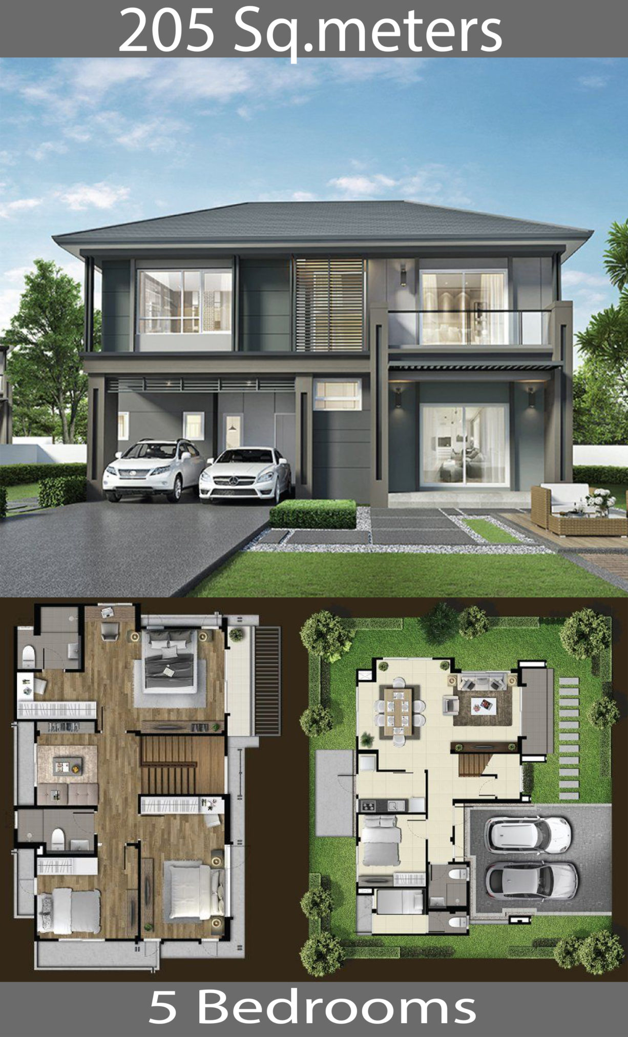 10 Best house design plans with floor plans - House Plans 3D