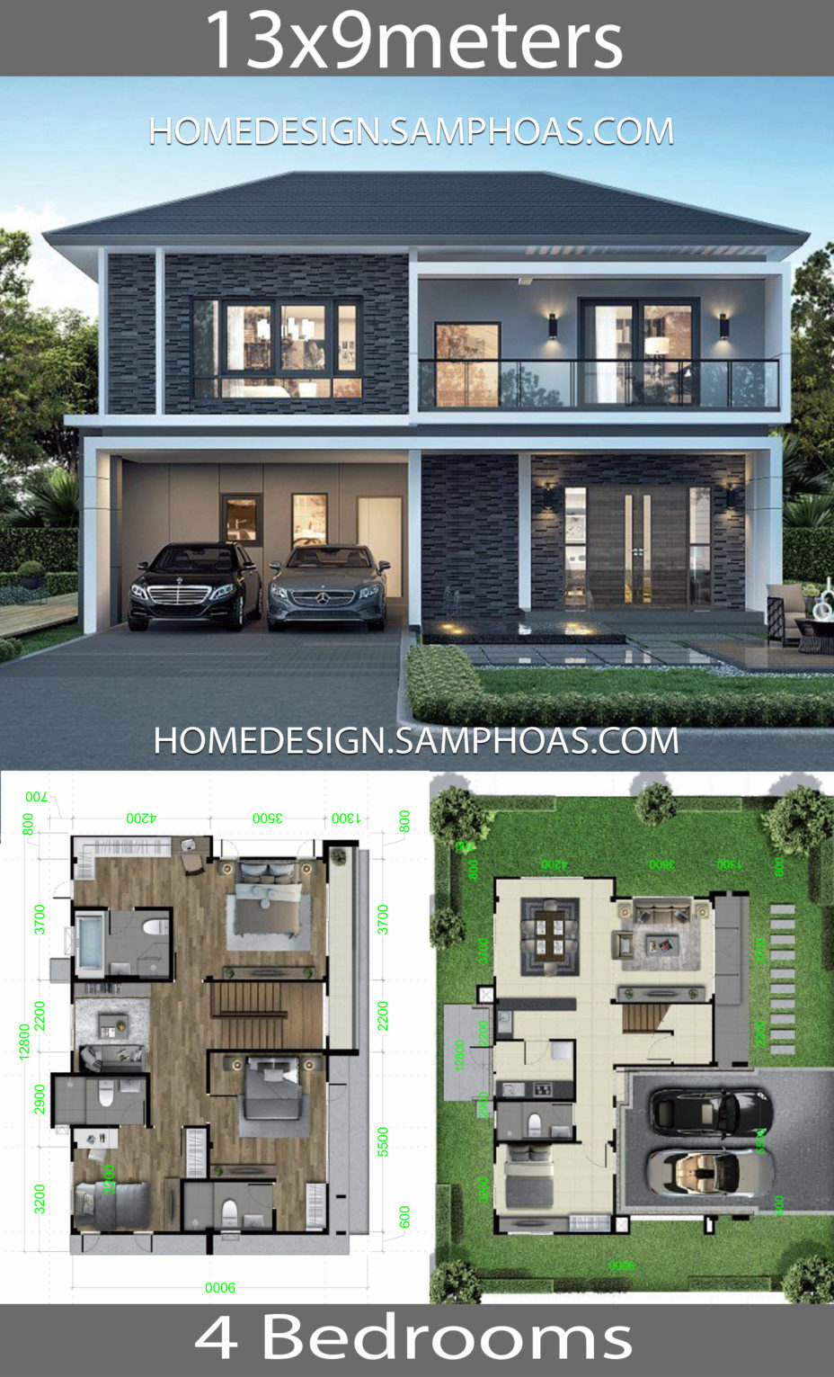 10 Best house design plans with floor plans - House Plans 3D